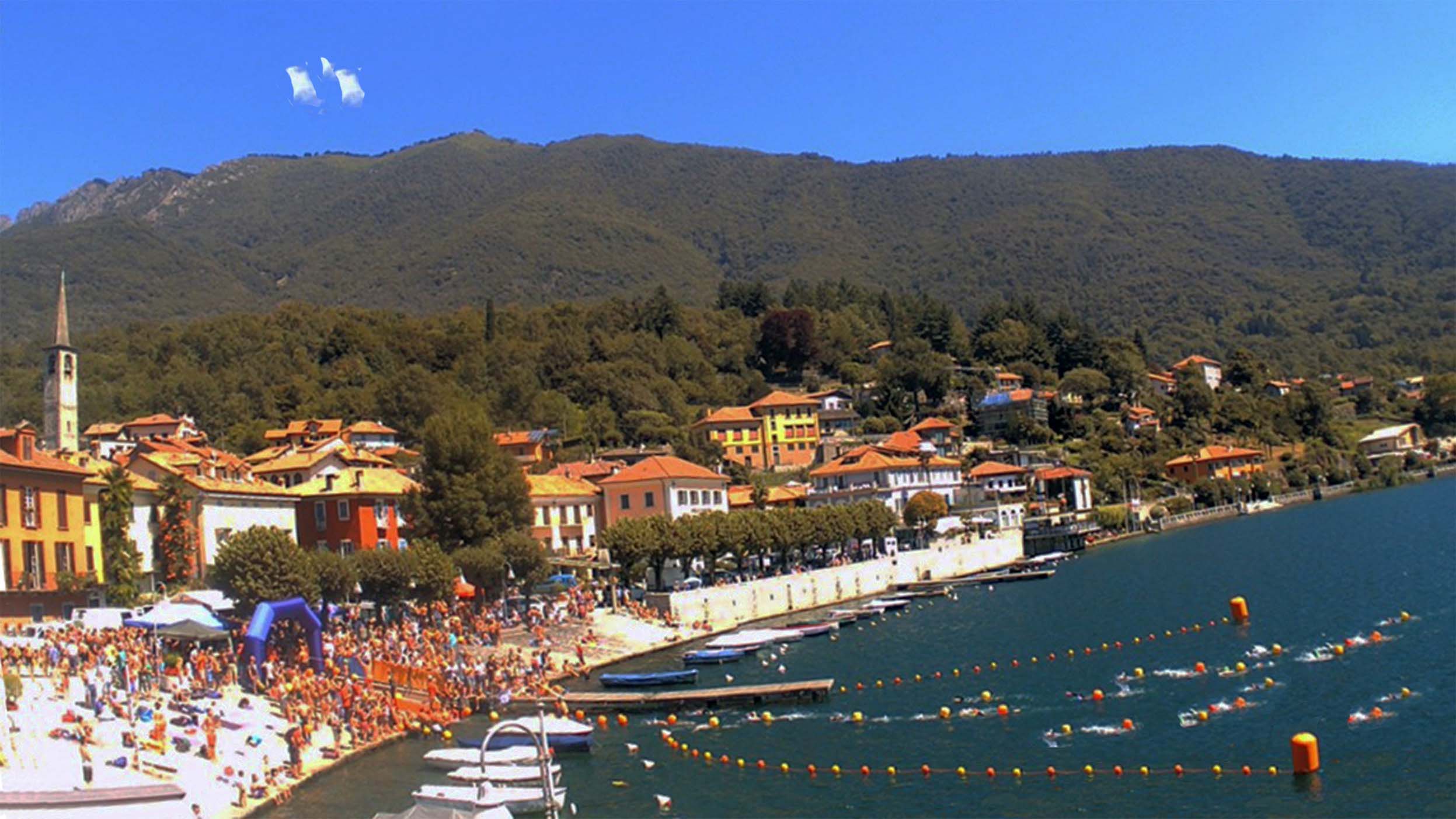 Torna la tradizionale traversata a nuoto del lago di Mergozzo - VCONews.it