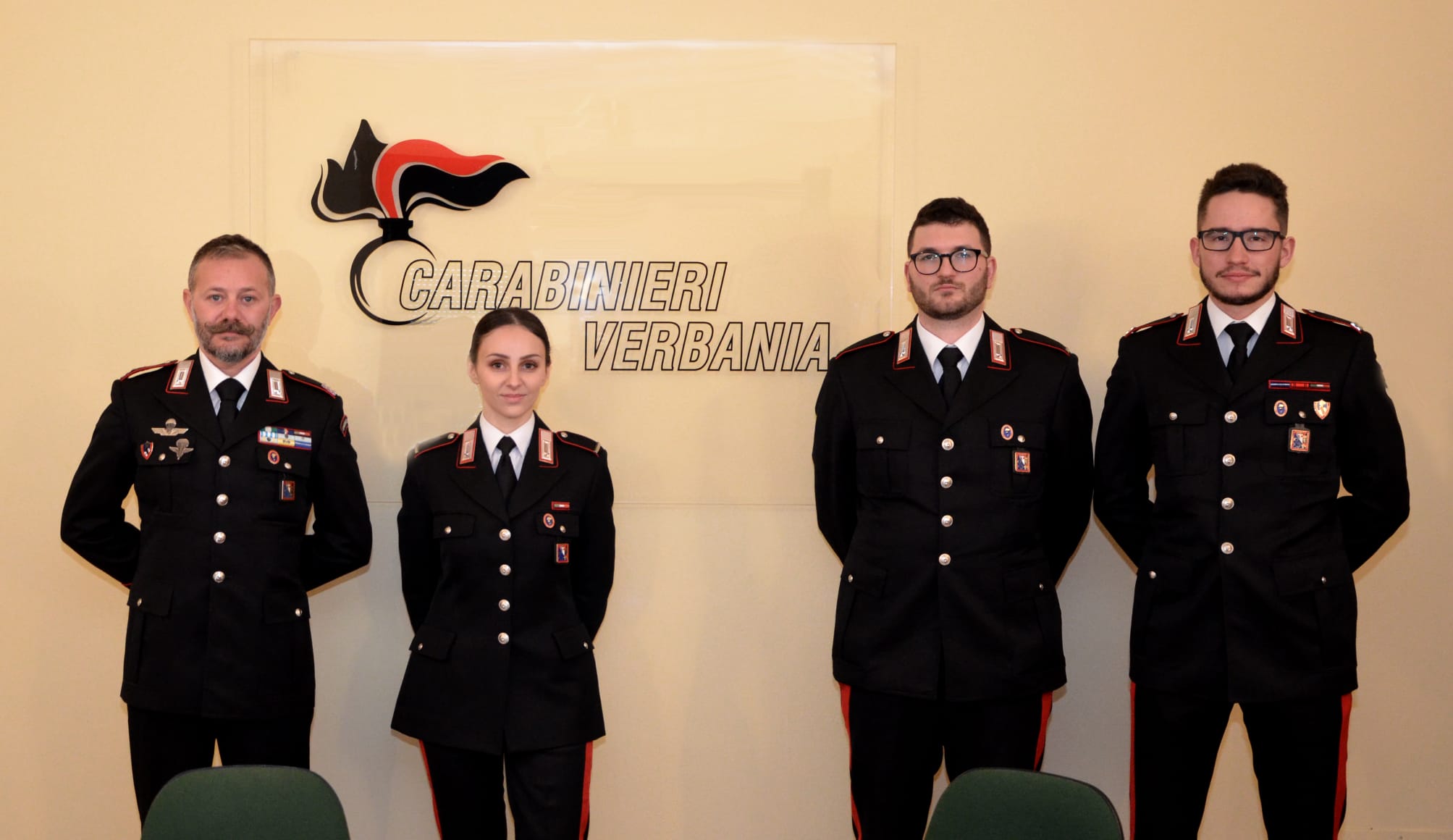 Carabinieri Vco, promozione al grado superiore di quattro marescialli ...